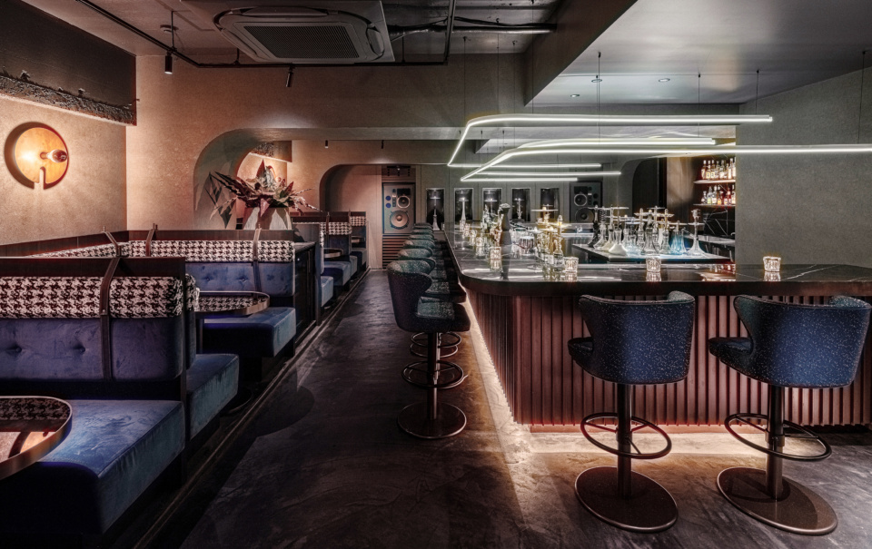 SHESHA LOUNGE OPAQUE EBISU -SHESHA BAR- | DESIGN STUDIO CROW