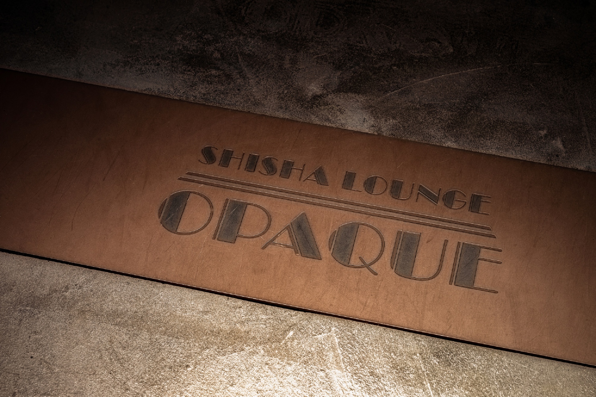 SHESHA LOUNGE OPAQUE EBISU -SHESHA BAR- | DESIGN STUDIO CROW