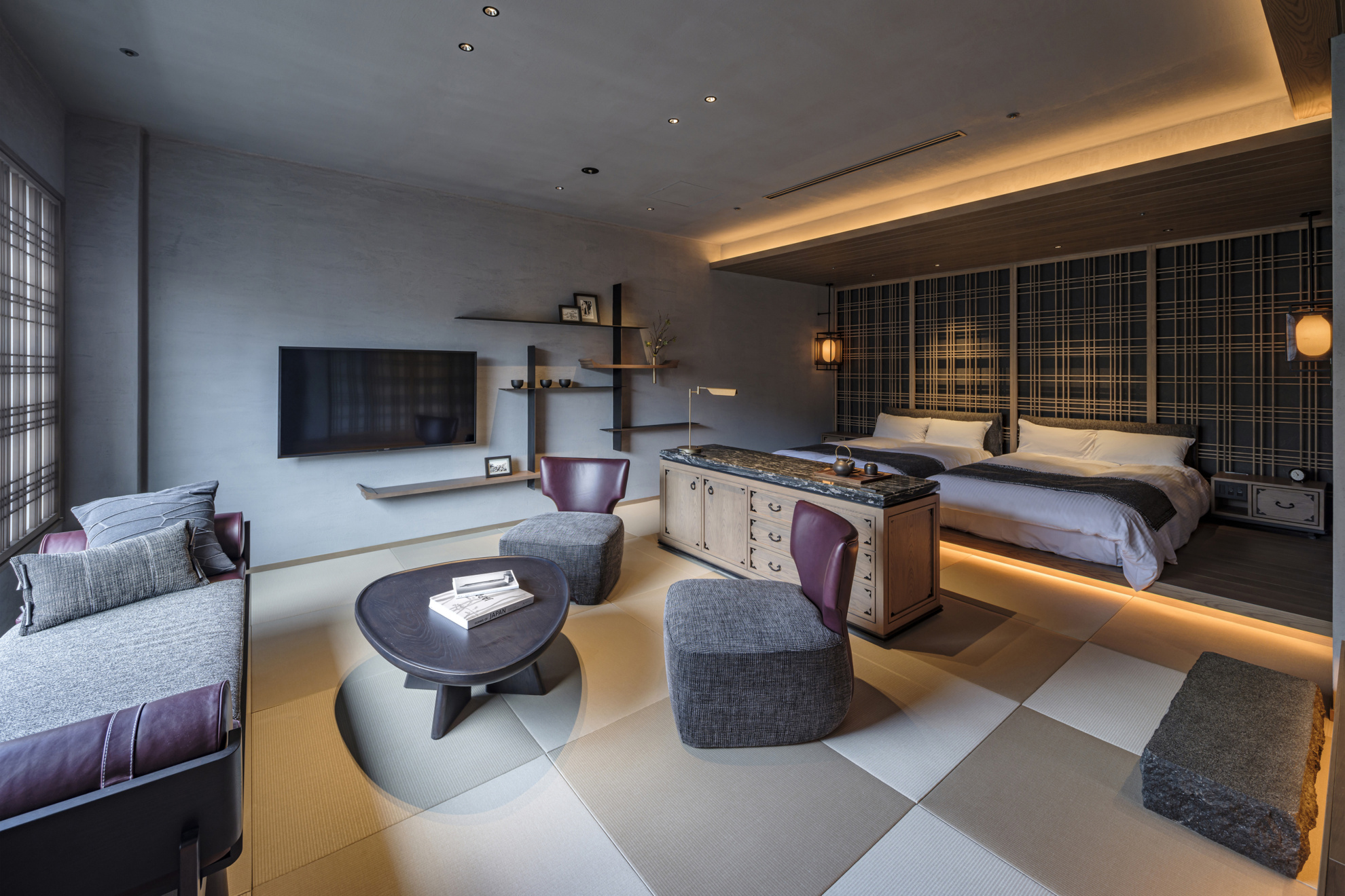 GUEST ROOMS -ZAZAN MINAKAMI- | DESIGN STUDIO CROW