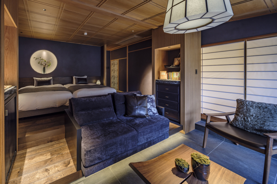 GUEST ROOMS [SUITE] -SEKIZENKAN- | DESIGN STUDIO CROW