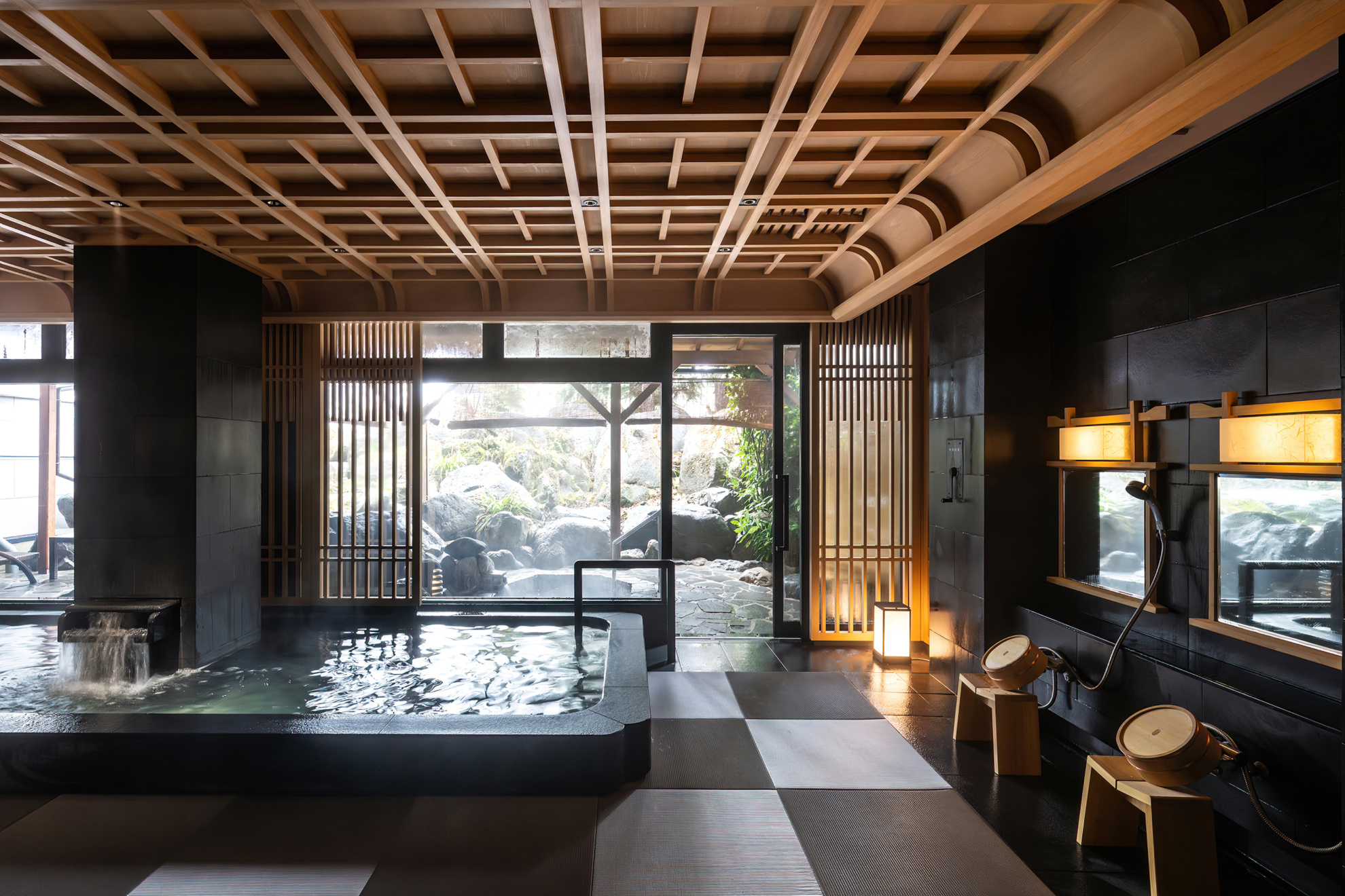 PUBLIC BATH -KOJYOKAN- | DESIGN STUDIO CROW