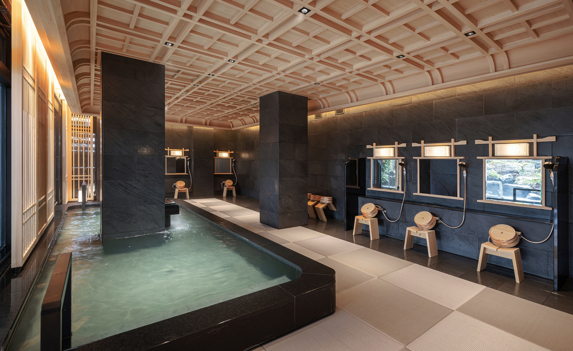 PUBLIC BATH -KOJYOKAN- | DESIGN STUDIO CROW