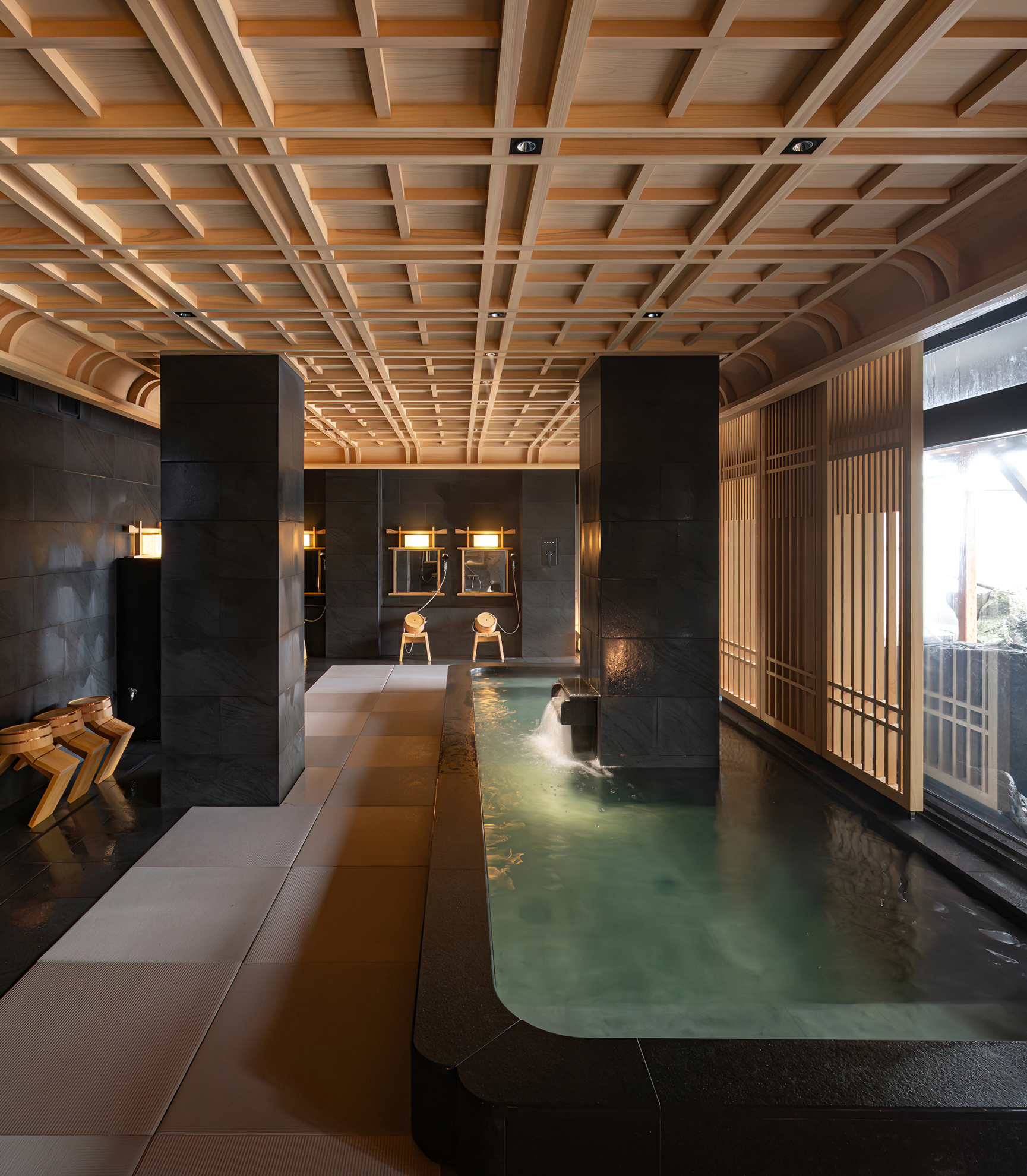 PUBLIC BATH -KOJYOKAN- | DESIGN STUDIO CROW