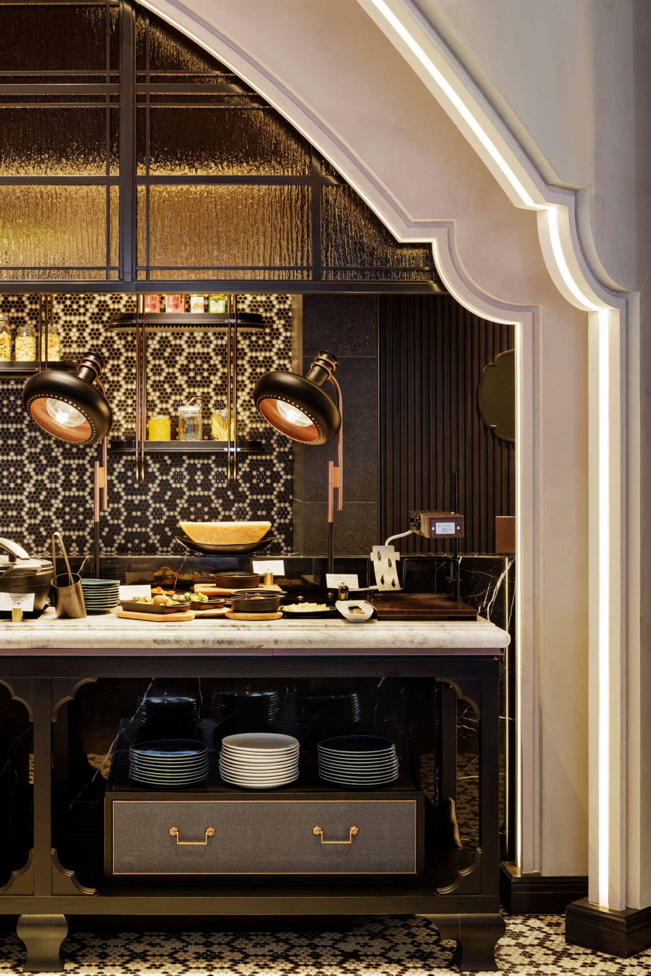 THE RESTAURANT -HOTEL SOSEI SAPPORO M GALLERY- | DESIGN STUDIO CROW