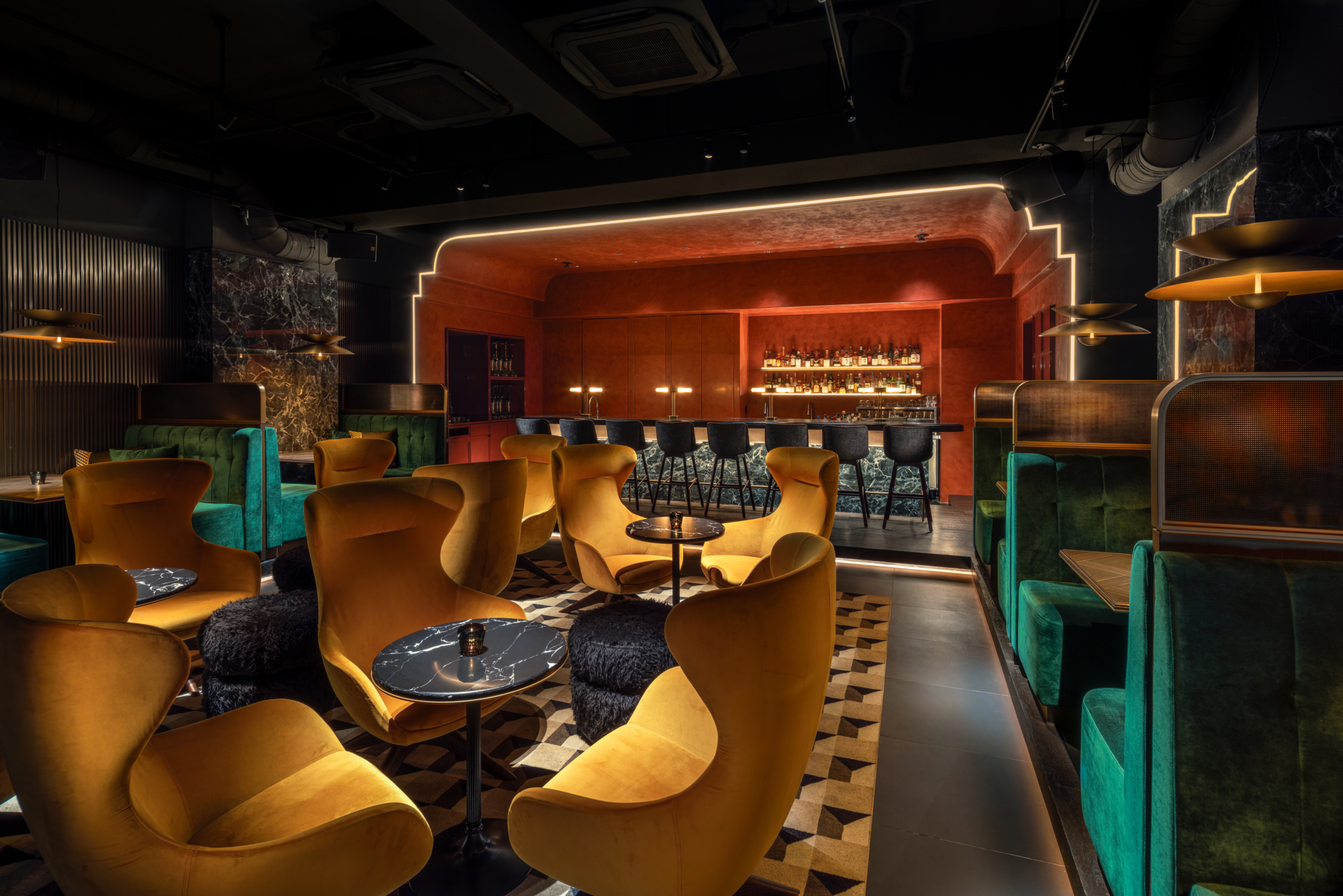 SHESHA LOUNGE OPEQUE AKASAKA -SHESHA BAR- | DESIGN STUDIO CROW
