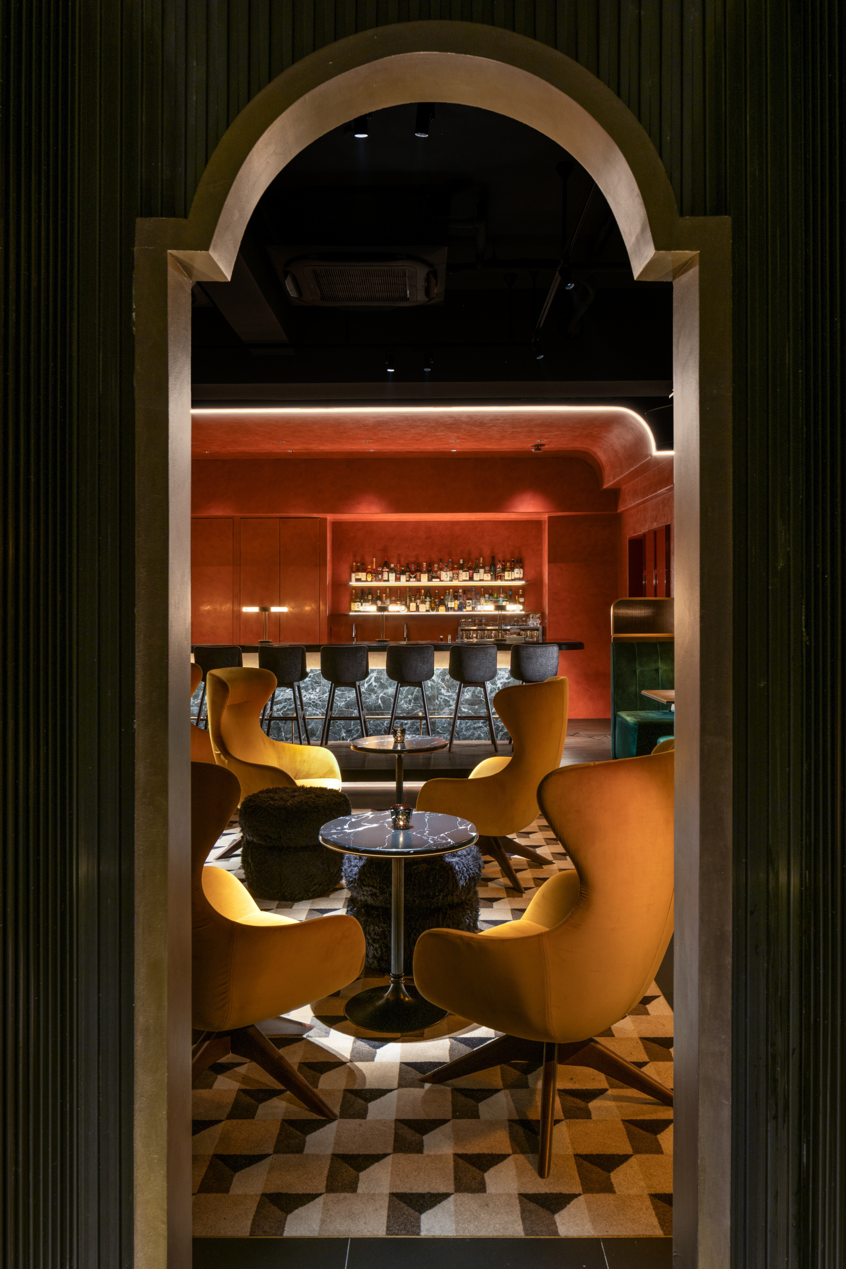 SHESHA LOUNGE OPEQUE AKASAKA -SHESHA BAR- | DESIGN STUDIO CROW
